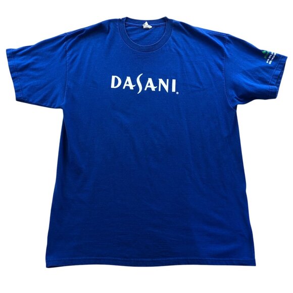 Delta Ringspun | Shirts | Dasani Mens Logo Tshirt Xl Blue Short Sleeve ...